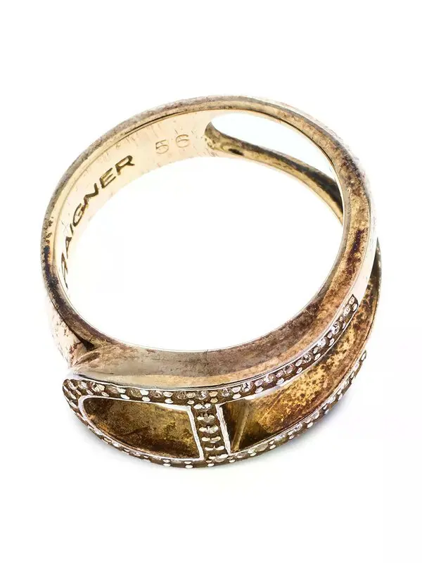 AIGNER Crystal Embellished Ring