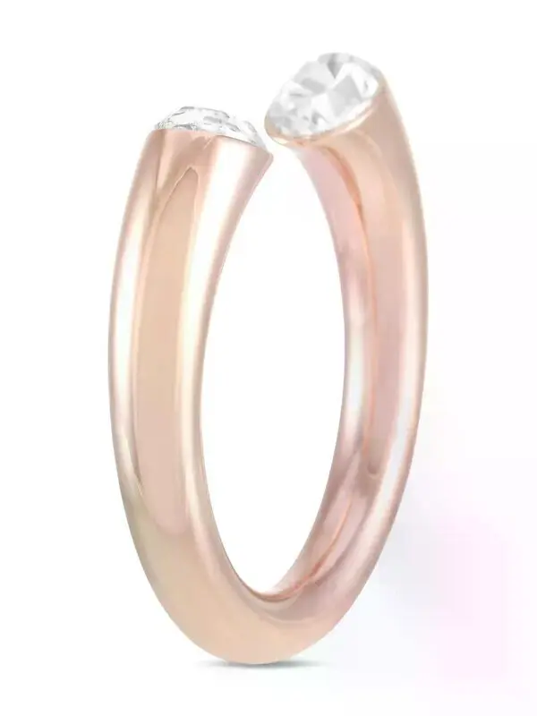 Calvin Klein Vintage Crystal-embellished Ring - Pink