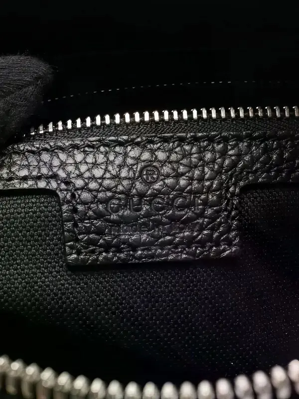 Gucci 2020s Web-stripe Leather Shoulder Bag