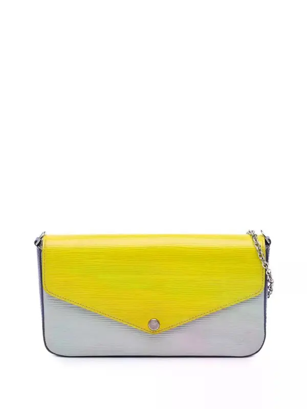 LOUIS VUITTON Epi Tricolor Pochette Felicie Crossbody Bag - Multicolour