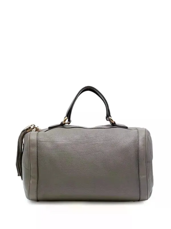 Gucci Pebbled Calfskin Soho Cellarius Boston Bag