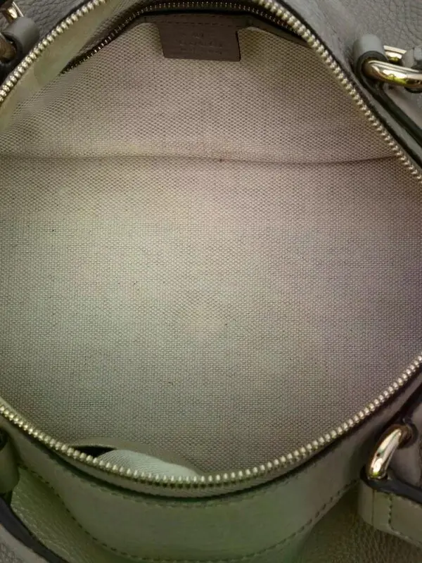 Gucci Pebbled Calfskin Soho Cellarius Boston Bag