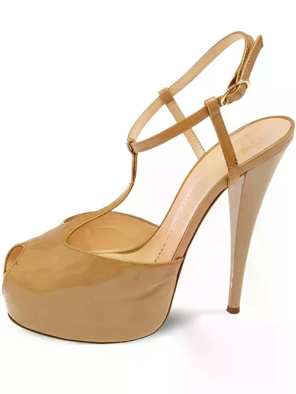 GIUSEPPE ZANOTTI 135mm Peep-toe Sandals