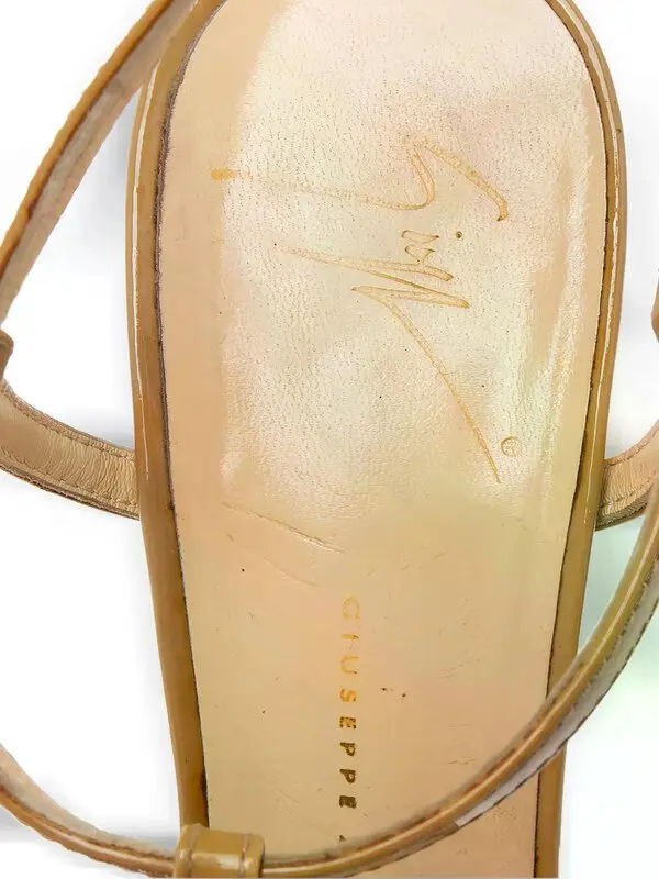 GIUSEPPE ZANOTTI 135mm Peep-toe Sandals