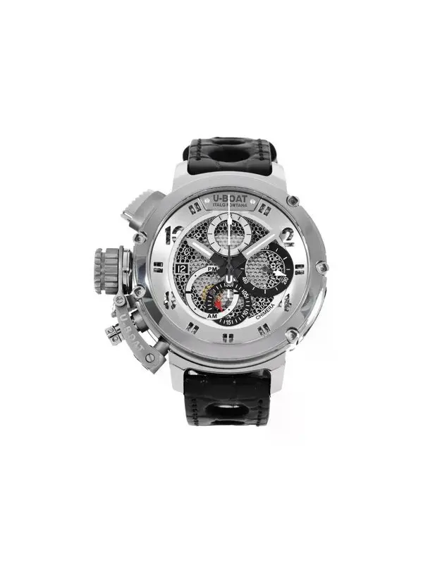 U-BOAT Chimera Chronograph Watch - Silver