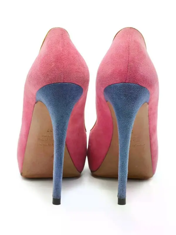NICHOLAS KIRKWOOD 130mm Suede Open-toe Pumps