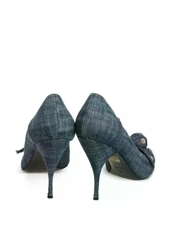 Miu Miu 110mm Denim Pumps