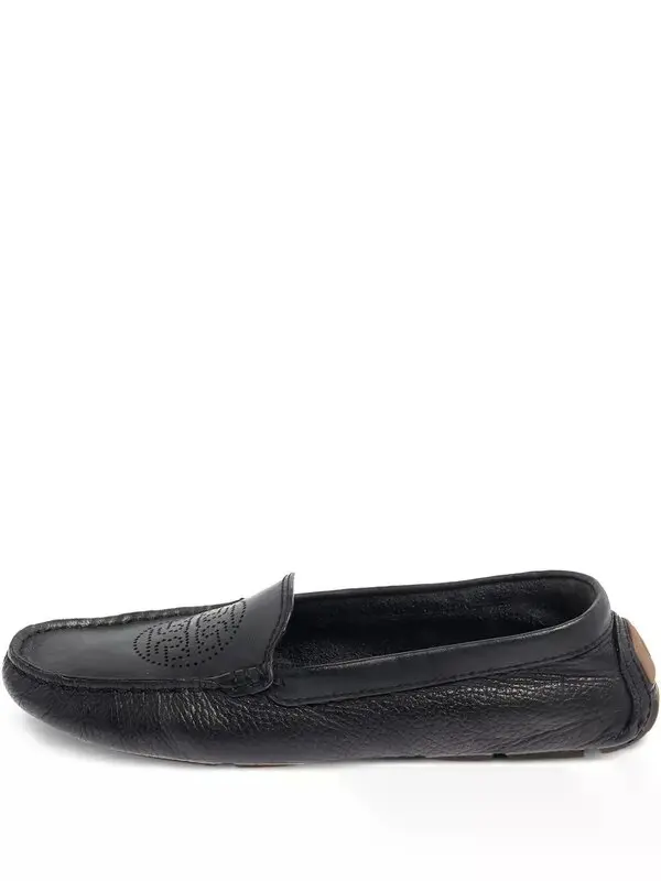Tory Burch Perforated-logo Loafers