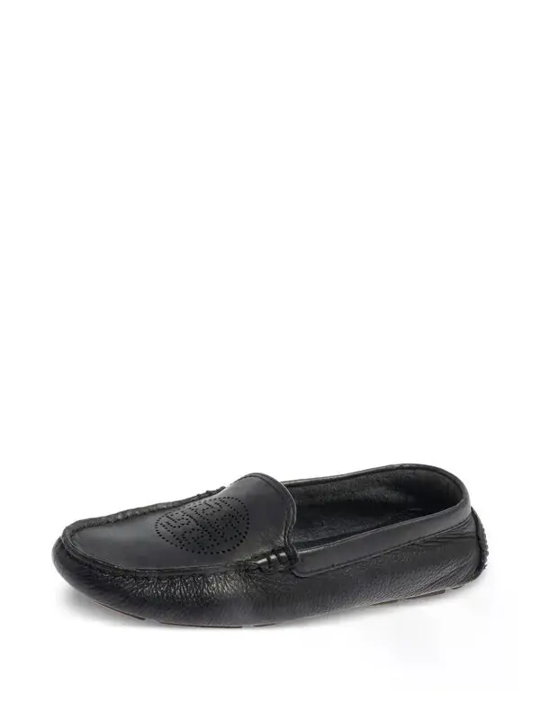 Tory Burch Perforated-logo Loafers
