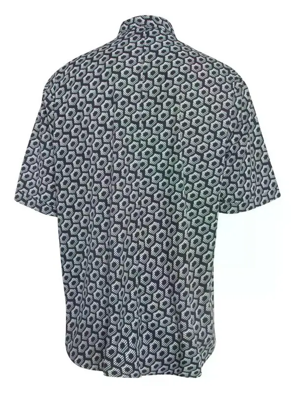 Giorgio Armani Hexagon-print Shirt