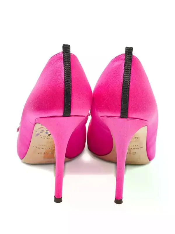 Sjp By Sarah Jessica Parker Satin Bow Stiletto Pumps