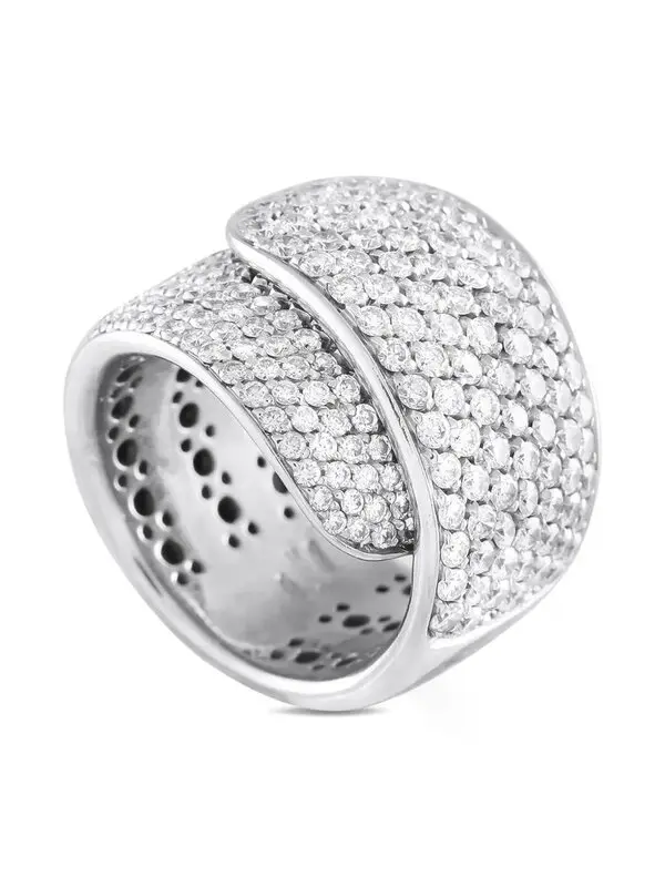 DAMIANI 18k White Gold And Diamond Ring