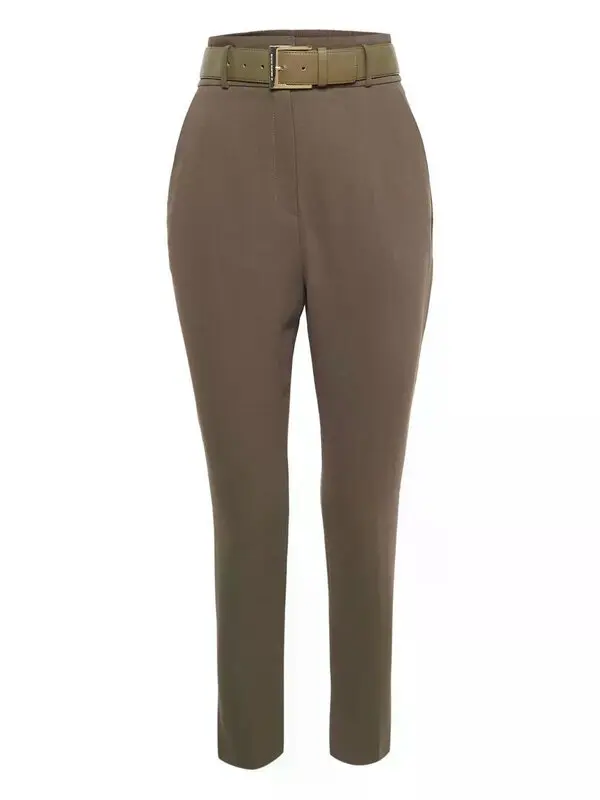 Elisabetta Franchi Belted Pocket Trousers