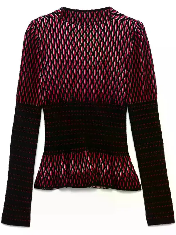 Alaïa 2000s Full-jacquard Sweater