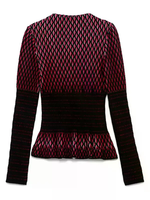 Alaïa 2000s Full-jacquard Sweater