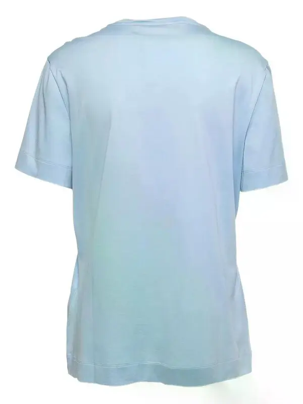 Versace Logo-detail T-shirt - Blue