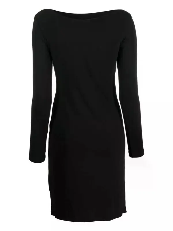 Versace 2000s V-neck Fitted Dress