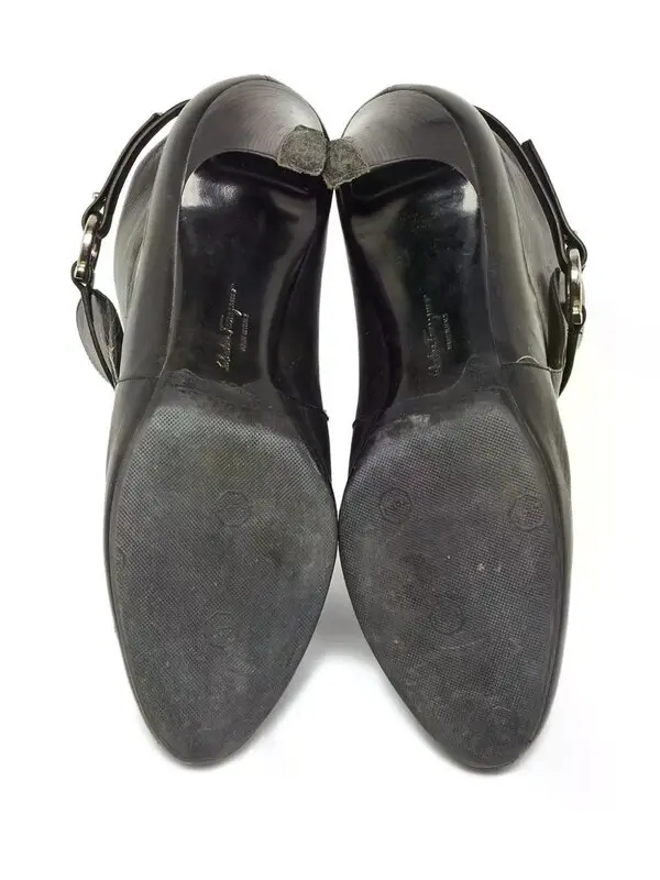 FERRAGAMO 75mm Gancini Ankle Boots