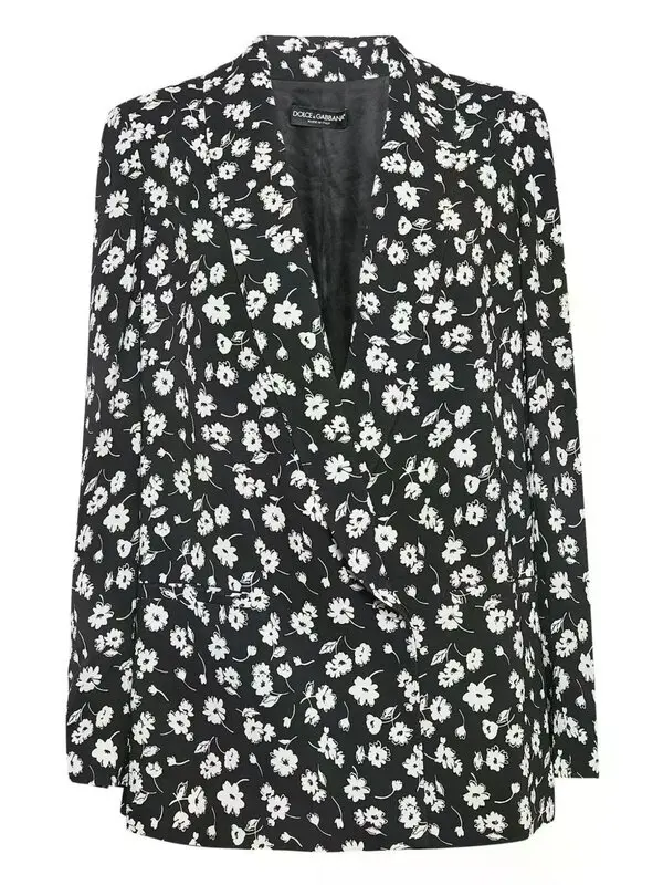 Dolce & Gabbana Floral-print Blazer