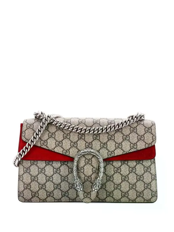 Gucci Dionysus Gg Coated Canvas Small Shoulder Bag - Neutrals