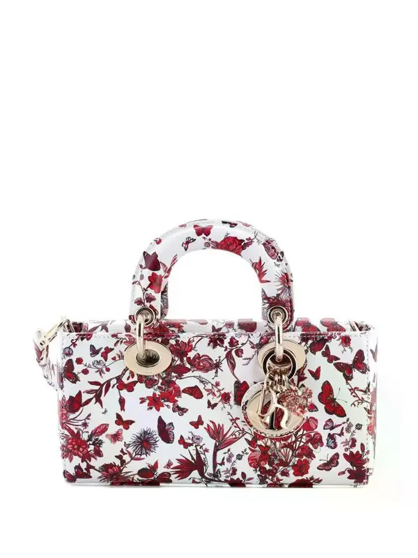 Dior Lady D-joy Printed Leather Small Satchel