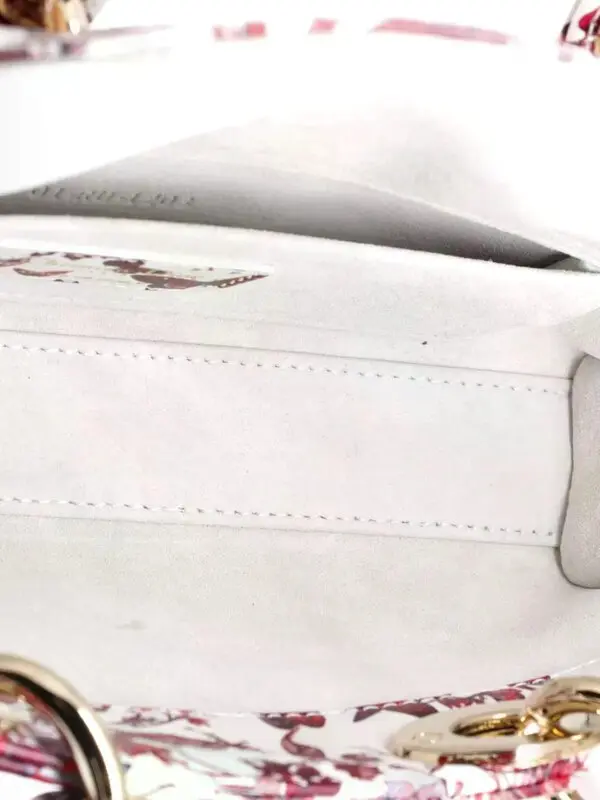 Dior Lady D-joy Printed Leather Small Satchel