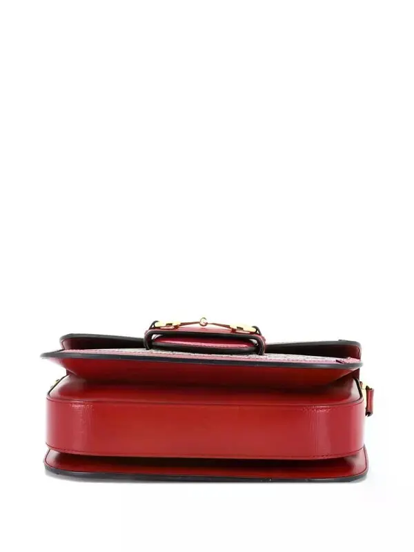 Gucci Horsebit 1955 Gg Coated Canvas Shoulder Bag
