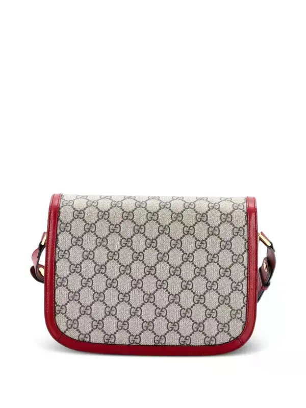 Gucci Horsebit 1955 Gg Coated Canvas Shoulder Bag