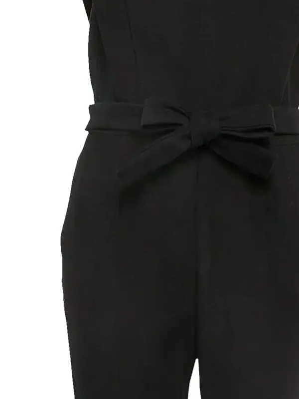 Maje V-neck Bow Jumpsuit