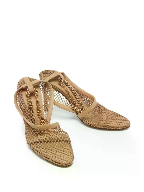 Bottega Veneta 100mm Mesh Pumps
