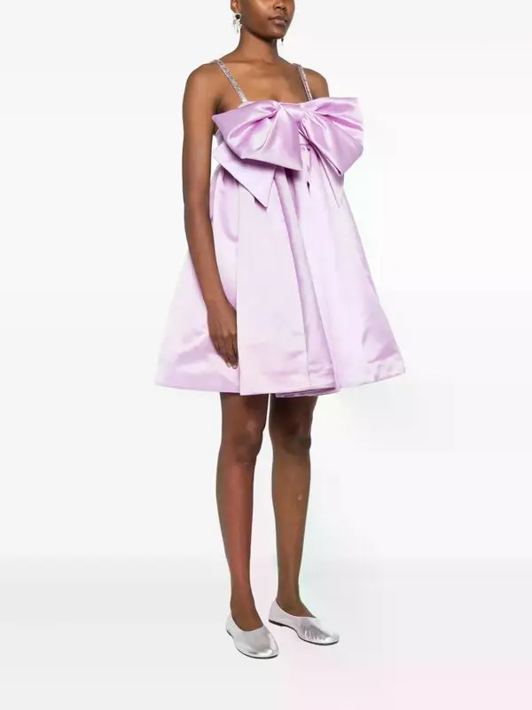 Nina Ricci Bow-detail Dress - Purple