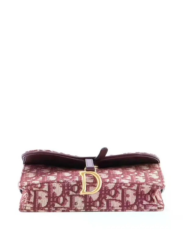 Dior Saddle Rectangular Oblique Canvas Belt Bag