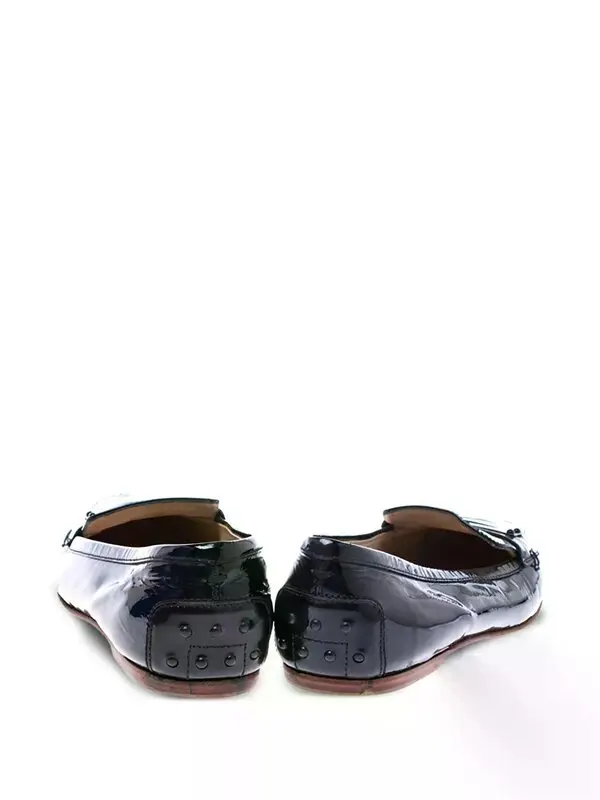 TOD'S Patent-finish Leather Loafers