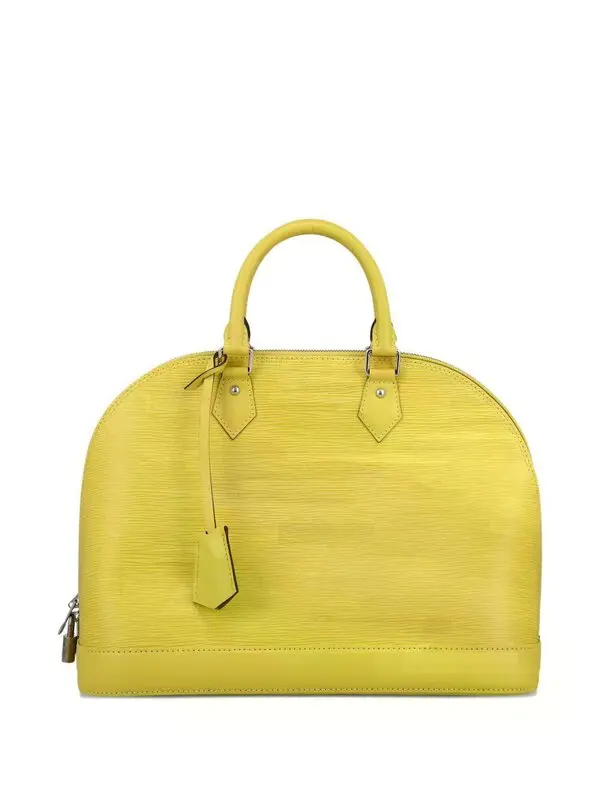 LOUIS VUITTON Alma Tote Bag - Yellow