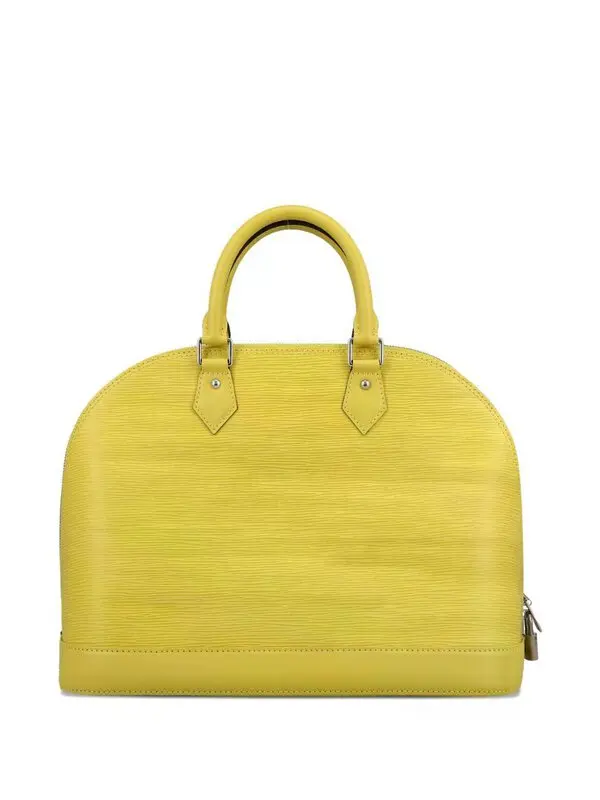 LOUIS VUITTON Alma Tote Bag - Yellow
