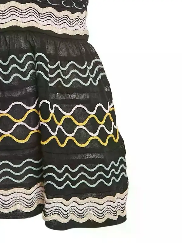Missoni Wave-pattern V-neck Top