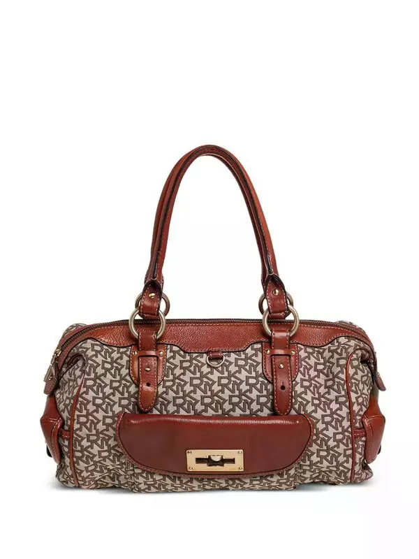Dkny Monogram Logo Tote Bag