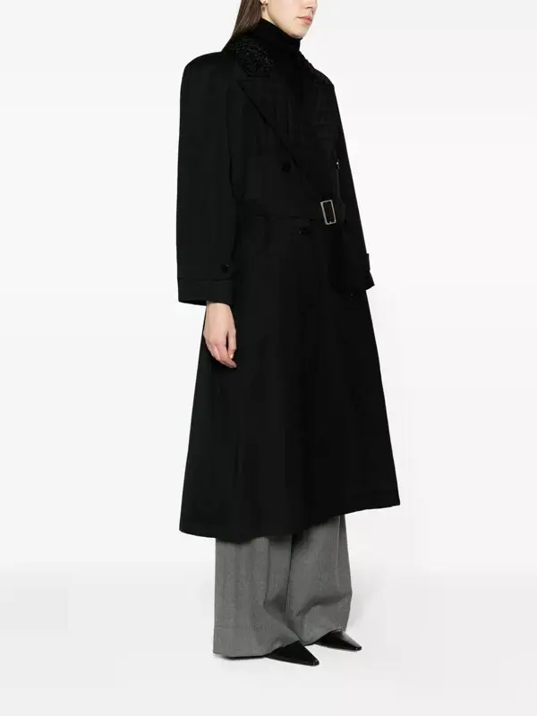 A.N.G.E.L.O. VINTAGE CULT 1980s Belted Maxi Wool Coat