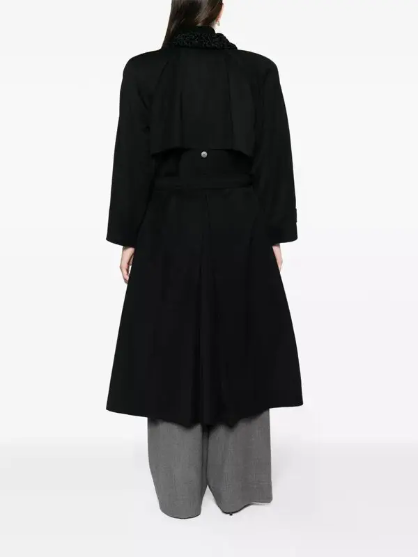 A.N.G.E.L.O. VINTAGE CULT 1980s Belted Maxi Wool Coat