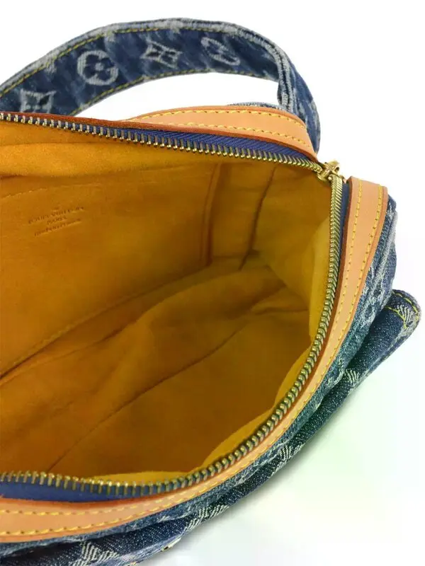 LOUIS VUITTON 2007 Monogram Denim Belt Bag