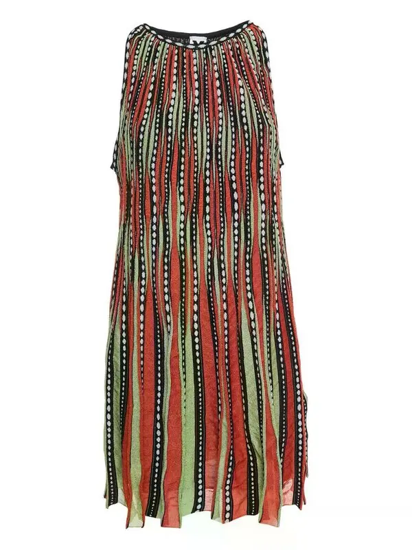 Missoni Algae Bubble Knit Dress - Green