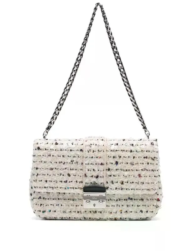 Dior 2013 Miss Tweed Bag - Neutrals