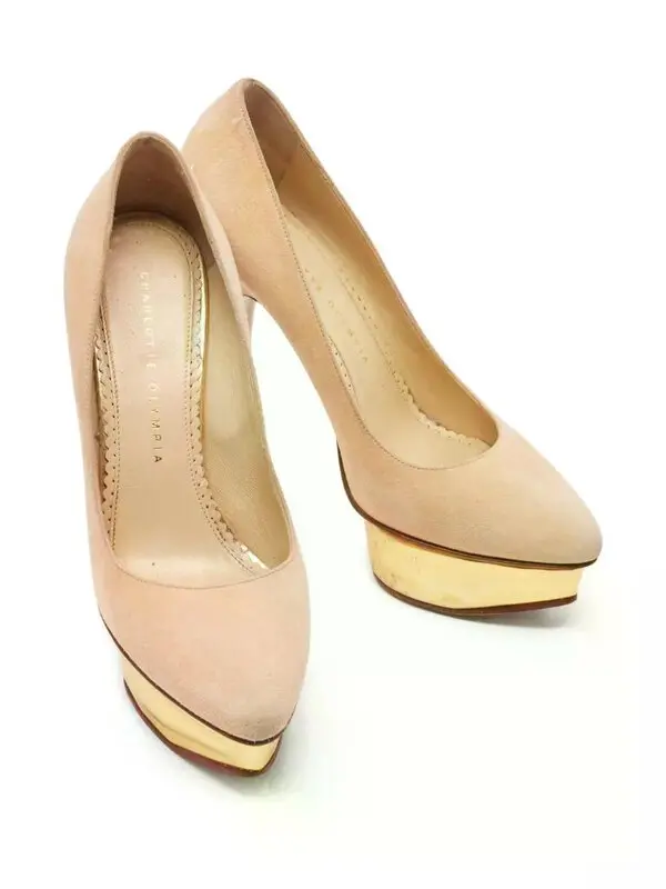 CHARLOTTE OLYMPIA 140mm Dolly Pumps - Neutrals