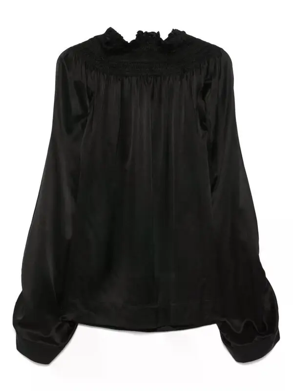 Saint Laurent Off-shoulder Mini Dress
