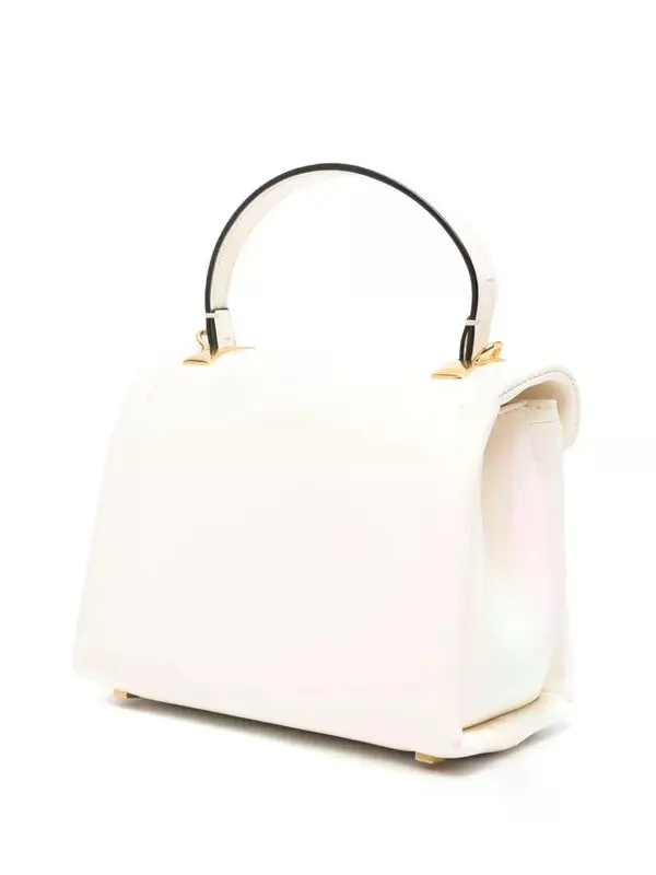 Valentino Garavani Rockstud Leather Tote Bag - Neutrals