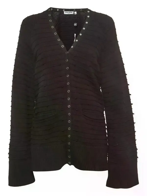Opening Ceremony Textured Buttoned Cardigan