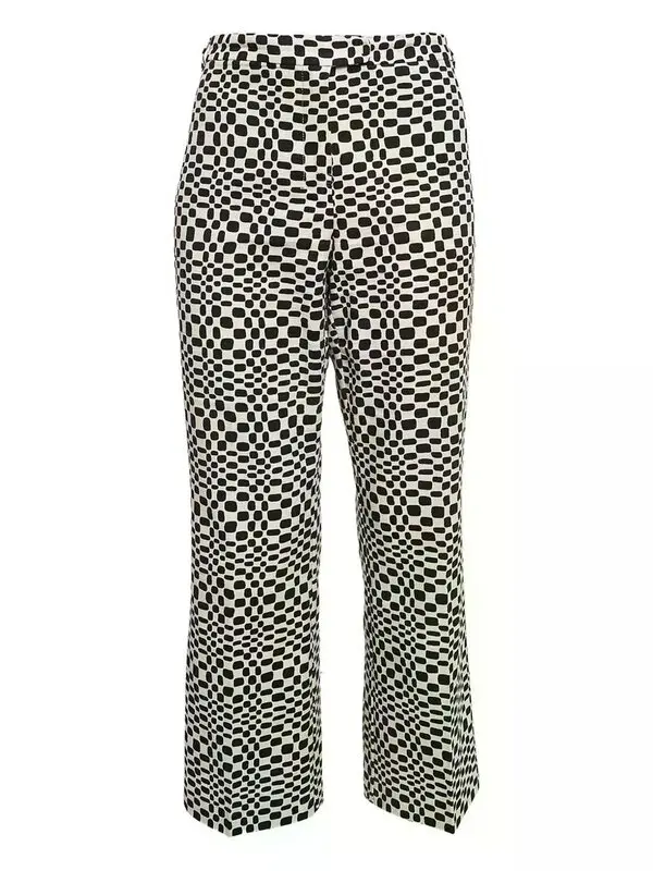 Max Mara Graphic-print Trousers