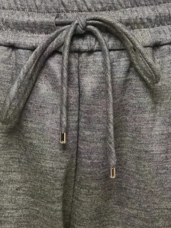 Carolina Herrera Vintage Drawstring Cuffed Trousers