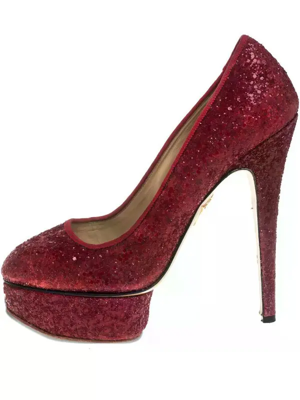 CHARLOTTE OLYMPIA 145mm Priscilla Pumps - Red
