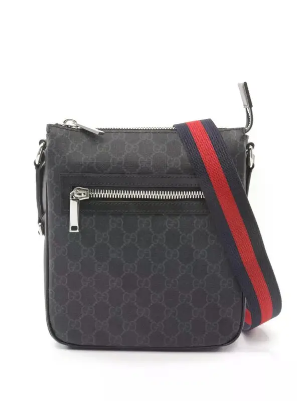 Gucci 20's Small Gg Messenger Bag - Black